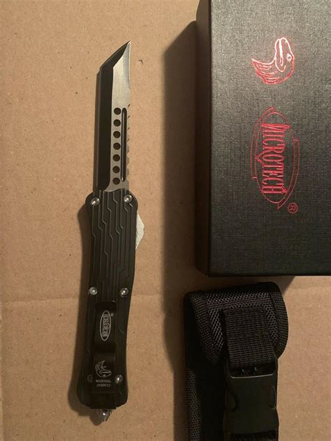 MicroTech Microtech Knife Combat troodon 00556 06/2011 D/E 3 1/2 ...