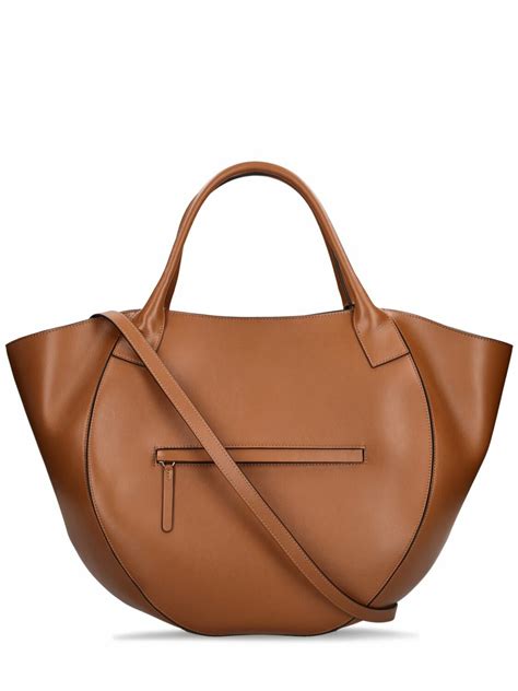 WANDLER Mia Leather Tote Bag Wandler