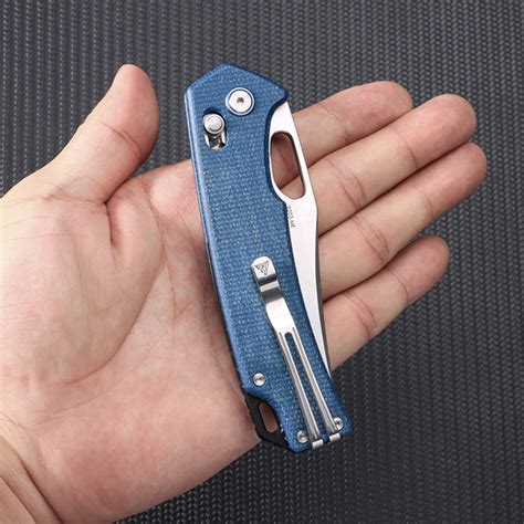 SRM 9203-ME (10Cr15CoMoV, Micarta, ambi-clip)