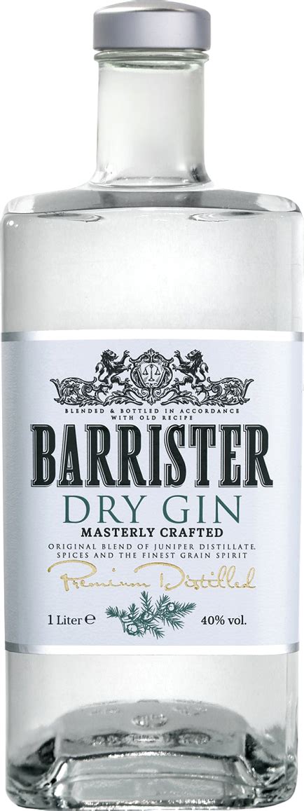 Джин Barrister, Dry Gin, 1.0 л. купить джин в Москве, цена 1075 рублей ...