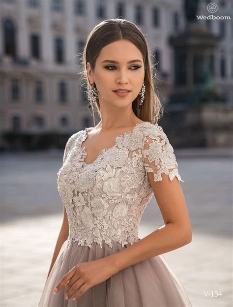 Вечернее платье Ema Bride V-134 – Wedboom.KZ – интернет-магазин платьев