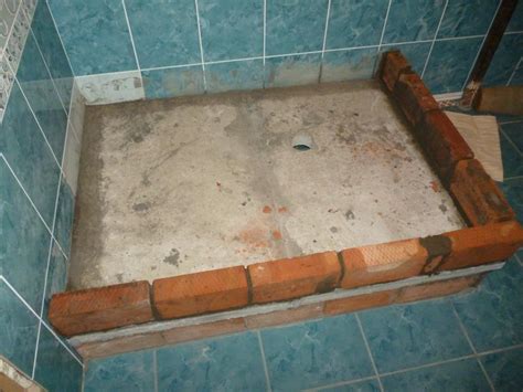 Душевой поддон из кирпича: устройство, монтаж своими руками