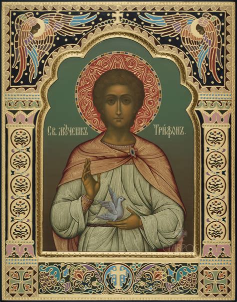 Икона "Святой мученик Трифон" - ICON-STAVROS.RU - Иконописная ...