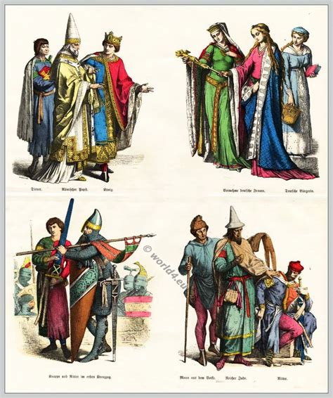 On the history of costumes. From Ancient to the 19th century. | Middle ...
