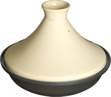 Staub Tajine - Ø 20 cm - Zwart-crème | bol.com