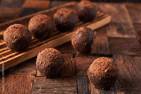 truffle chocolate Stock-Foto | Adobe Stock