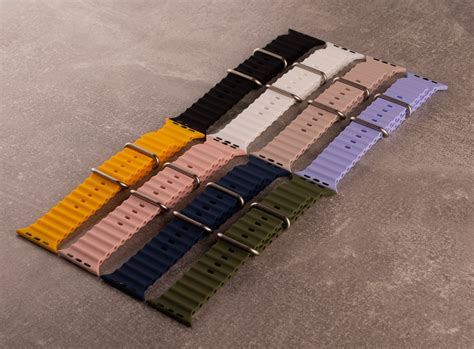 Ремешок для Apple Watch "Ocean Band" 38/40/41 мм розовый. Аксессуары ...