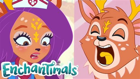Enchantimals Россия 💜 Что на языке оленя! 😱 Детские мультфильмы ...