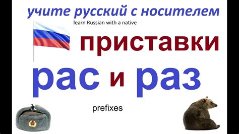 267 Грамматика русского языка : приставки РАЗ и РАС - YouTube