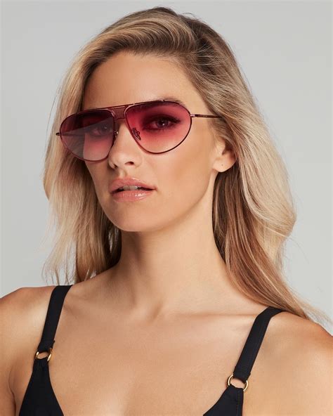 Розовые солнцезащитные очки Kelie Agent Provocateur – купить за 39 900 р.