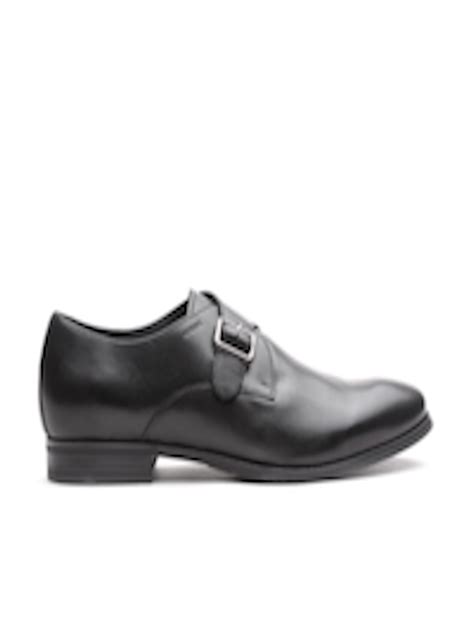 Buy GEOX Respira Men Black Italian Patent Leather Monks - Formal Shoes ...