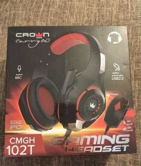 Игровая гарнитура crown cmgh 102T | Festima.Ru - Мониторинг объявлений