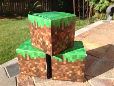 Minecraft Box Printable
