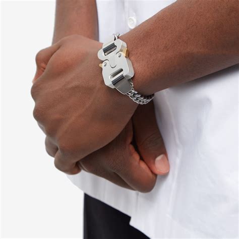 1017 ALYX 9SM Classic Chainlink Bracelet Silver | END. (GB)