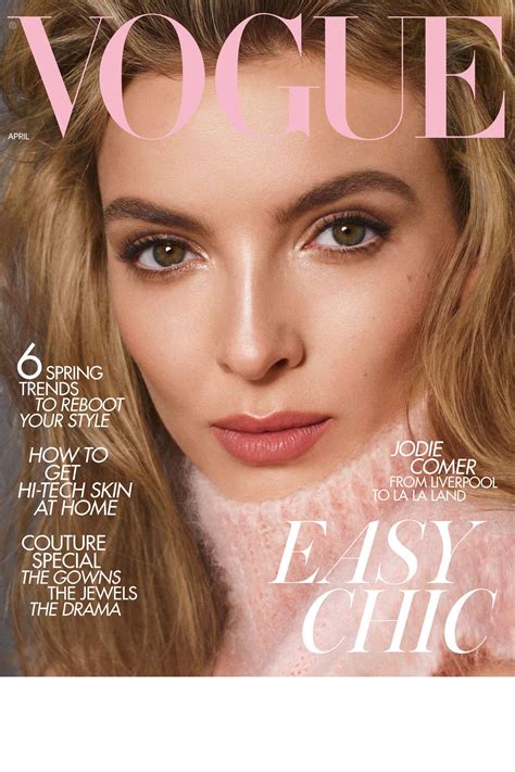 Vogue Uk Tháng 4/2019: Bước Đầu Mùa Xuân Sôi Động