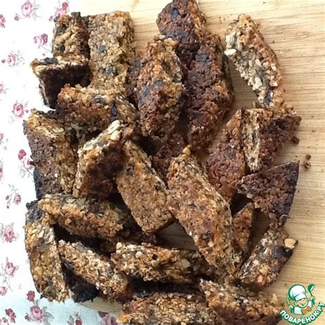 Батончики гранола – кулинарный рецепт