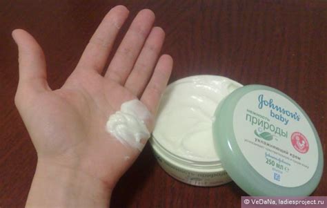 Увлажняющий крем "Нежность природы" от Johnson's baby: отзывы, обзор ...