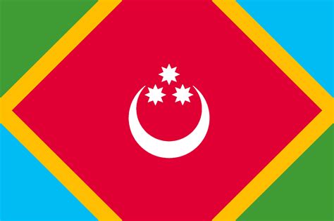 Simple Azeri redesign : vexillology