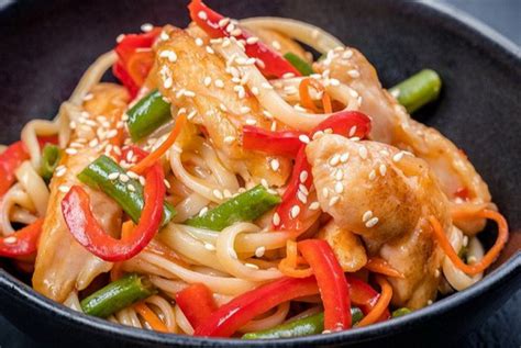 Лапша удон с курицей рецепт – Японская кухня: Основные блюда. «Еда»
