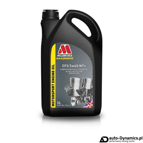 Olej Silnikowy 5W40 NT+ CSF - Millers Oils [Premium | Wydajny ...