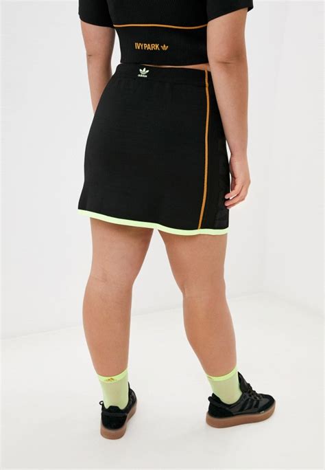 Юбка adidas Originals adidas X IVY PARK Knit Skirt, цвет: черный ...