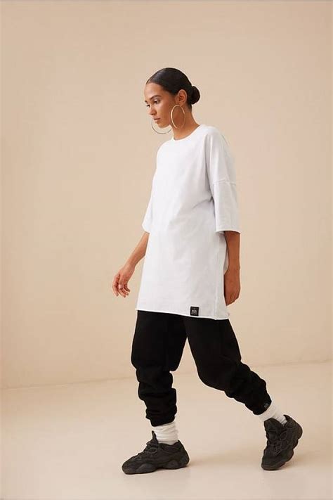Футболка женская Color basic White Black Limit купить в Киеве и Украине