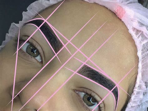 Brow Mapping Diagram