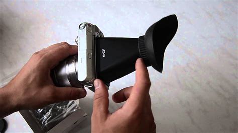 Видоискатель LCD V4 для Sony NEX - YouTube