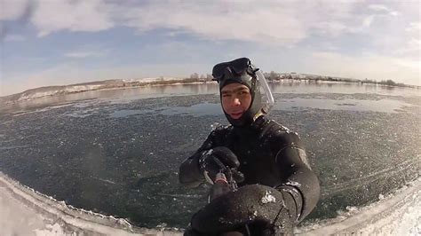 Подводная охота в Сибири 2012-2013; Spearfishing in Siberia - YouTube