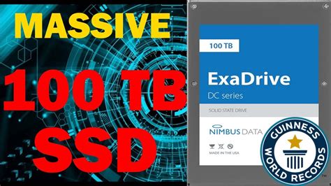 World's LARGEST SSD At 100TB! | Nimbus Data ExaDrive DC100 - YouTube