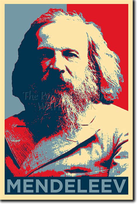 DMITRI MENDELEEV POSTER - Unique Photo Art Print Gift | eBay