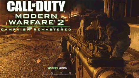 Modern Warfare 2 Campaign Remastered "SECOND SUN" Gameplay Walkthrough ...