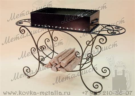 Кованый мангал для дачи от производителя||Фото, цены