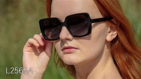 StyleMark Polarized L2565A женские солнцезащитные очки - YouTube