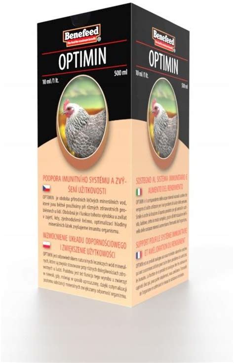 Do hodowli zwierząt Optimin 500 ml witaminy dla drobiu na odporność ...
