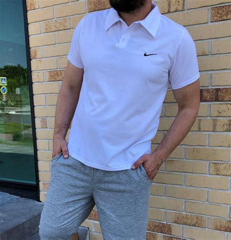 Поло мужские Nike найк Белый (ID#1644260949), цена: 620 ₴, купить на ...