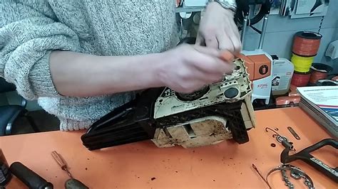 ,,Ручка тормоза,,бензопилы. - YouTube