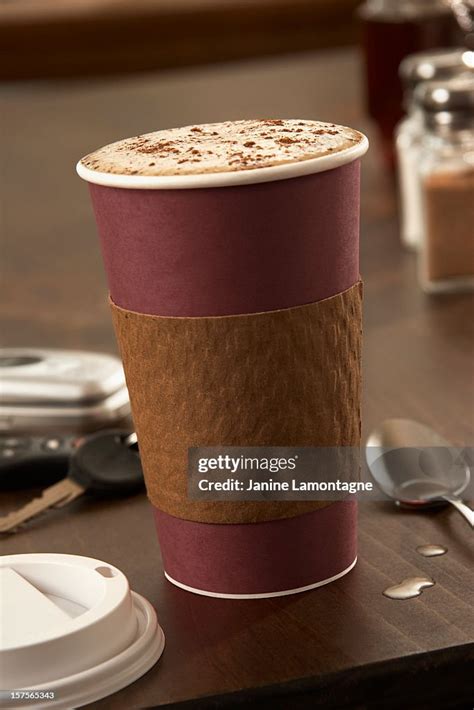 Latte To Go High-Res Stock Photo - Getty Images