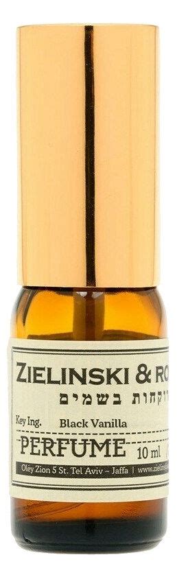 Black Vanilla by Zielinski & Rozen » Reviews & Perfume Facts