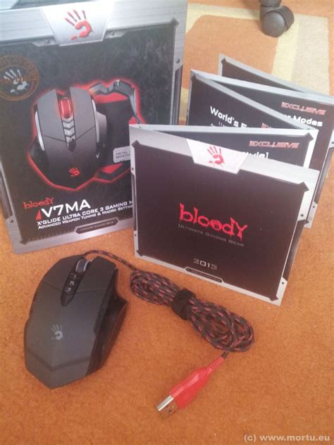 Achiziție nouă - Mouse A4tech Bloody V7MA - Mortu`s Blog