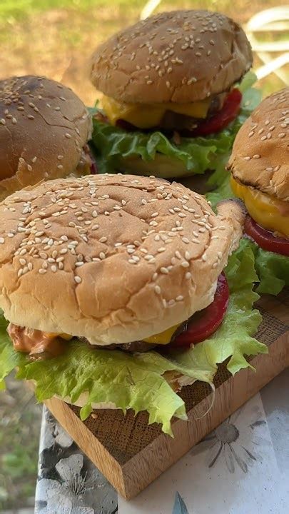 Бургеры, с самым вкусным соусом 🍔#рецепты #бургеры #рек - YouTube