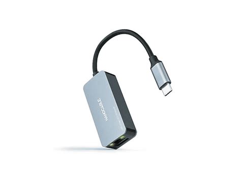 NANOCABLE 10.03.0410 USB C -zu-Red RJ45-Adapter, Grau | MediaMarkt