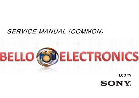 SONY KDL-32W600A KDL-32W603A KDL-32W605A KDL-32W607A KDL-32W650A KDL ...