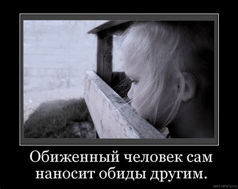 Мотиваторы и демотиваторы с меткой: обида. Мотиваторы