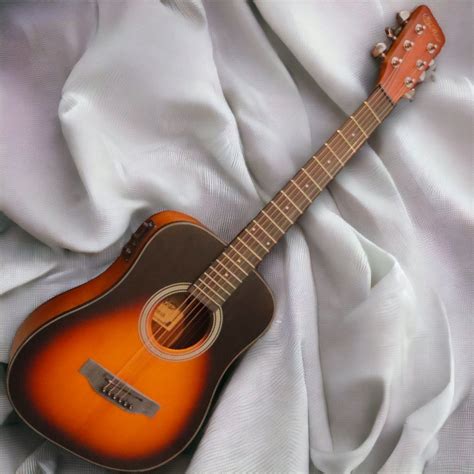 Buy Rose-solid Traveler Semi-Acoustic Guitar in Pakistan- Guitar Wood Brand