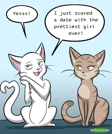 Smarty Cat | KatRaccoon Comics