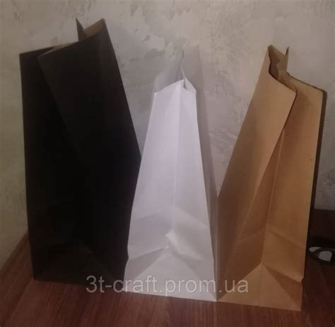 Крафт пакет без ручек. Белый. (ID#1468064249), цена: 3.10 ₴, купить на ...