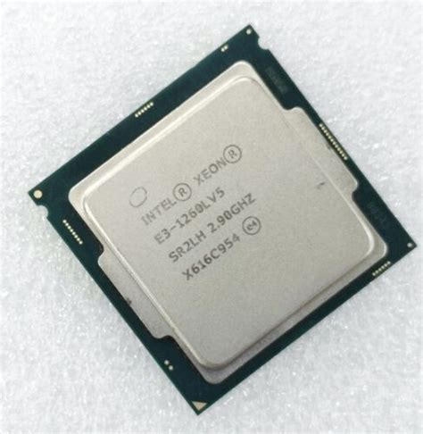 Intel Xeon E3-1260L V5 2.90GHz 4-Core LGA 1151 SR2LH CPU Processor | eBay