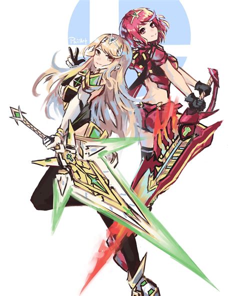 My Pyra and Mythra tribute! : r/Xenoblade_Chronicles