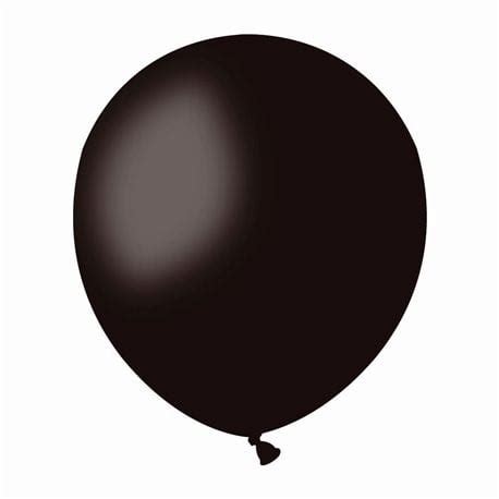 Малък черен балон латекс 13 см | Partilino.com